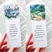 Literary Bookmarks With Quotes Inspirational, Printable Bookmark ...