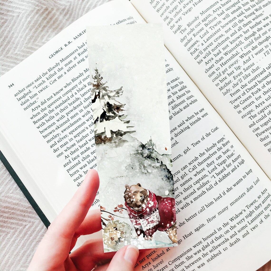 Christmas Bookmark Set Printable Bookmarks for Readers - Etsy