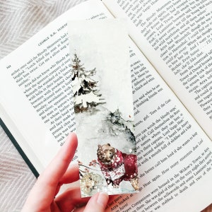 Christmas Bookmark Set, Printable Bookmarks for Readers, Woodland ...