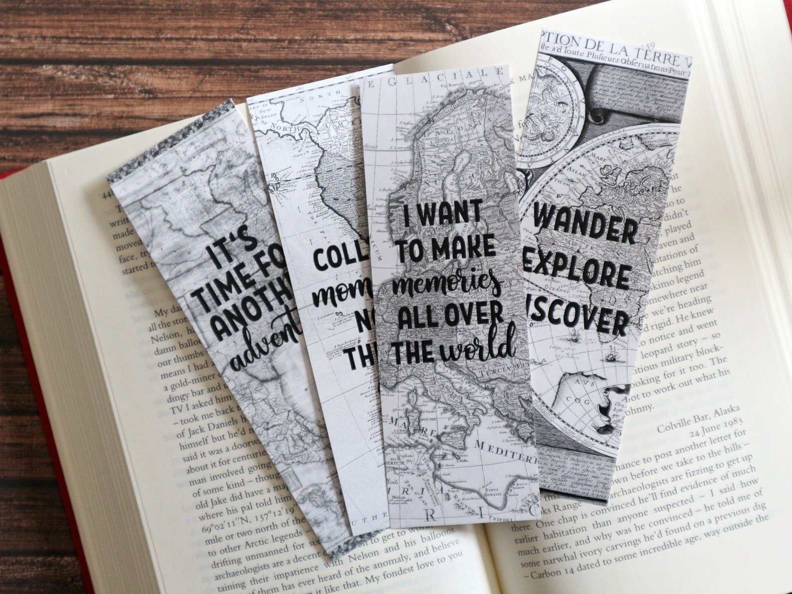 Digitale Lesezeichen PDF zum Ausdrucken mit Sprüchen für | Etsy