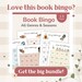 Horror & Thriller Book Bingo Printable, TBR Game, Reading Prompts, What ...