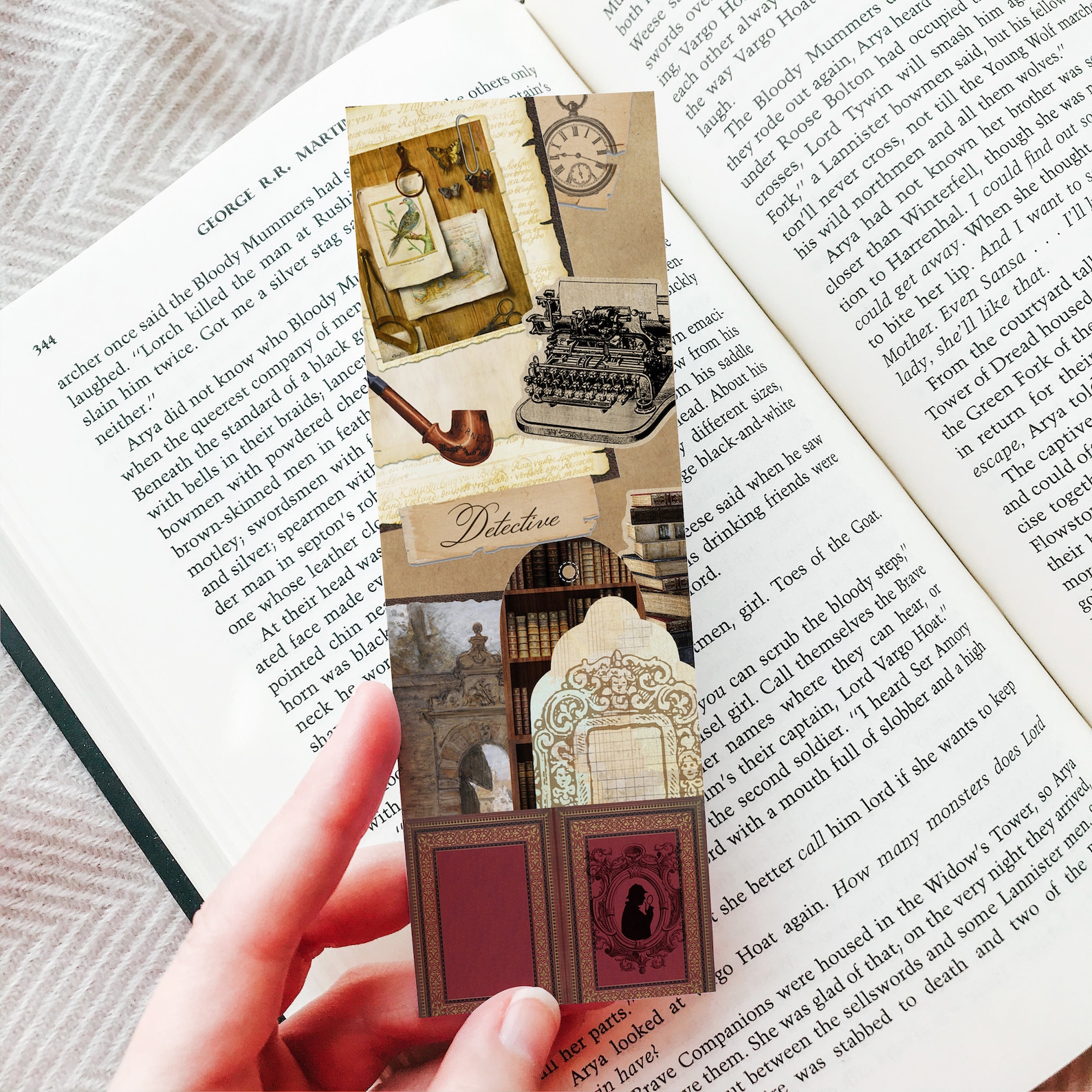 Sherlock Holmes Bookmarks Printable, Literary Gifts for Book Lovers ...