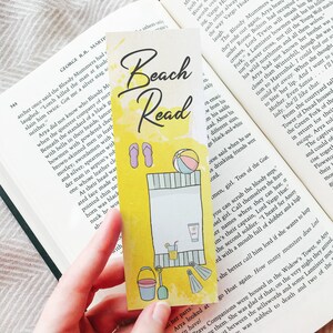Beach Read Bookmark Printable, Summer Reading, Bookish Gifts for ...