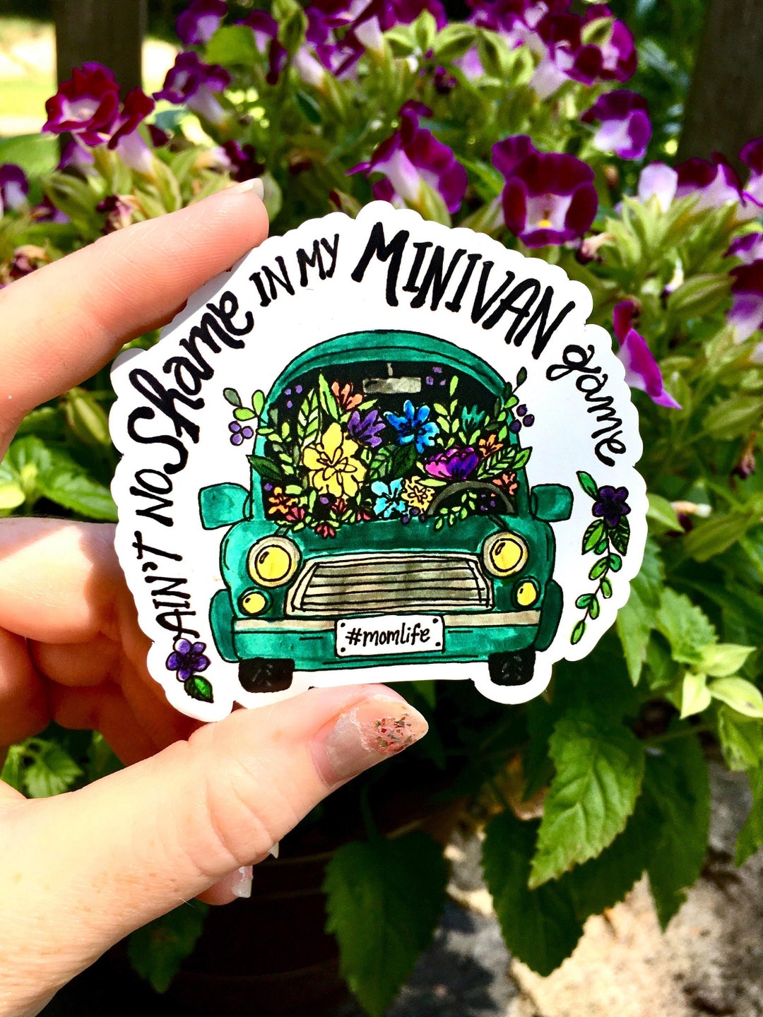 No Shame Minivan Game Vinyl Magnet Weatherproof - Etsy