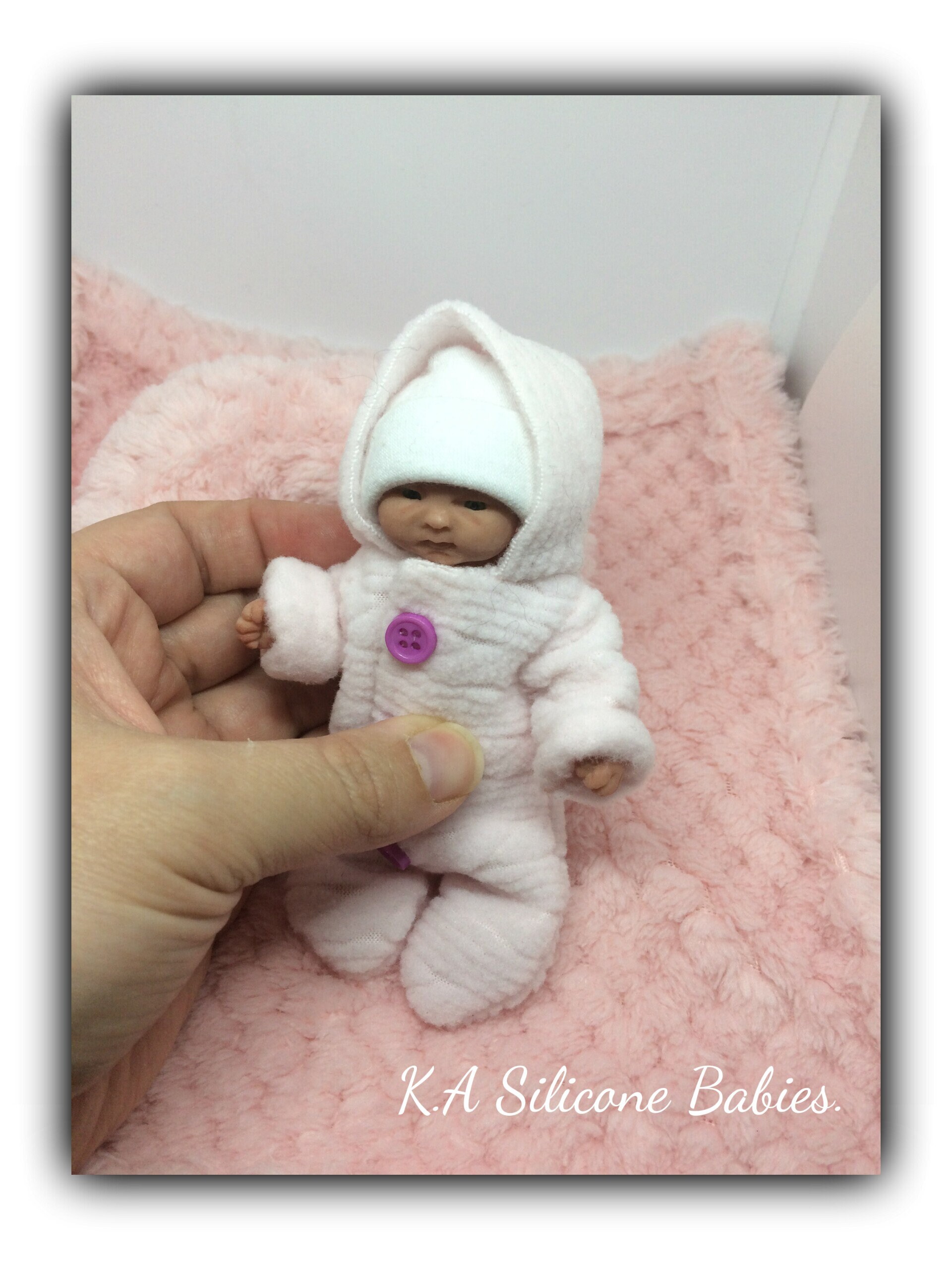 Full Body Mini Silicone Baby Jasmine 4.5inches. - Etsy