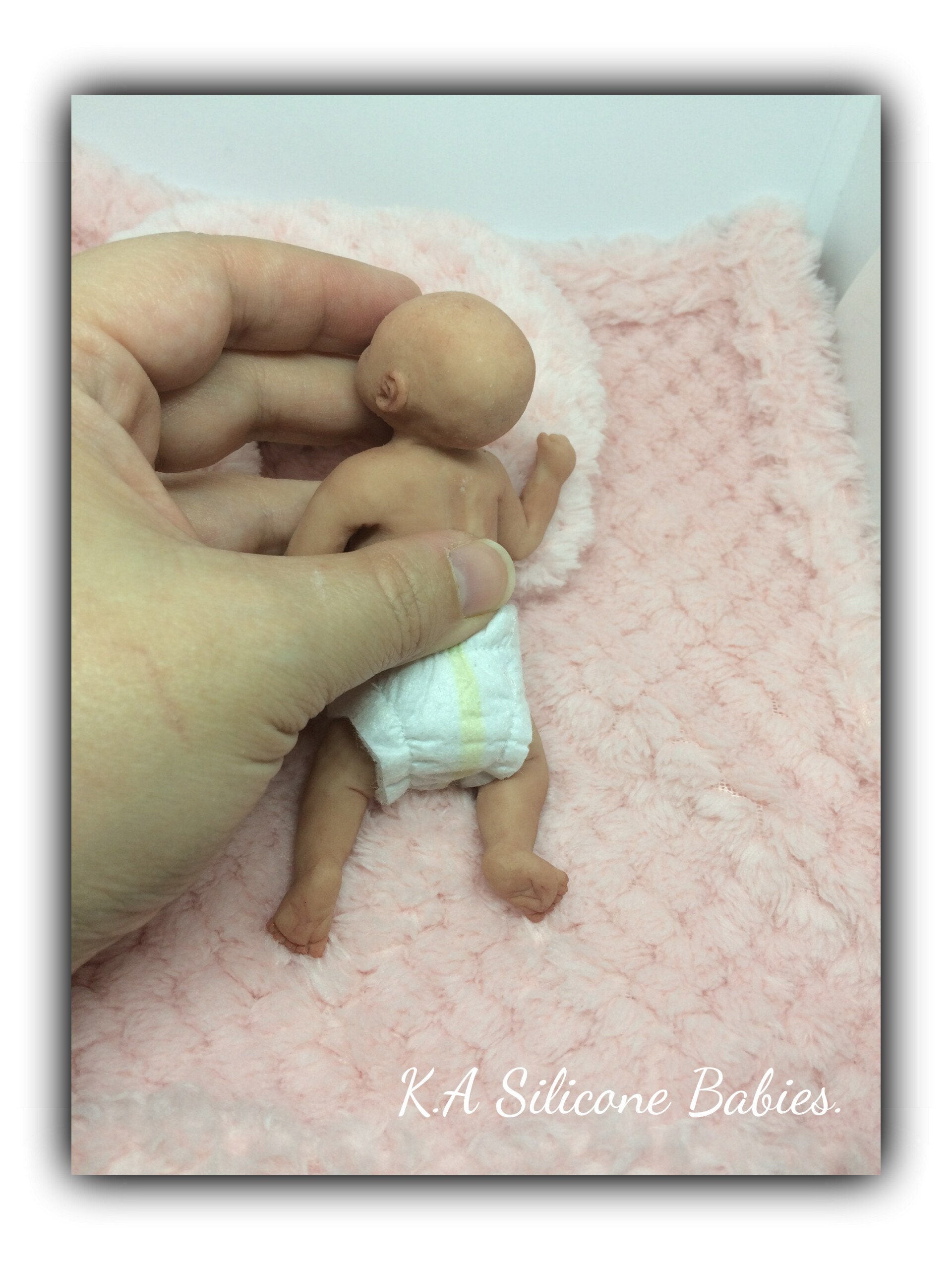 Full Body Mini Silicone Baby Jasmine 4.5inches. - Etsy