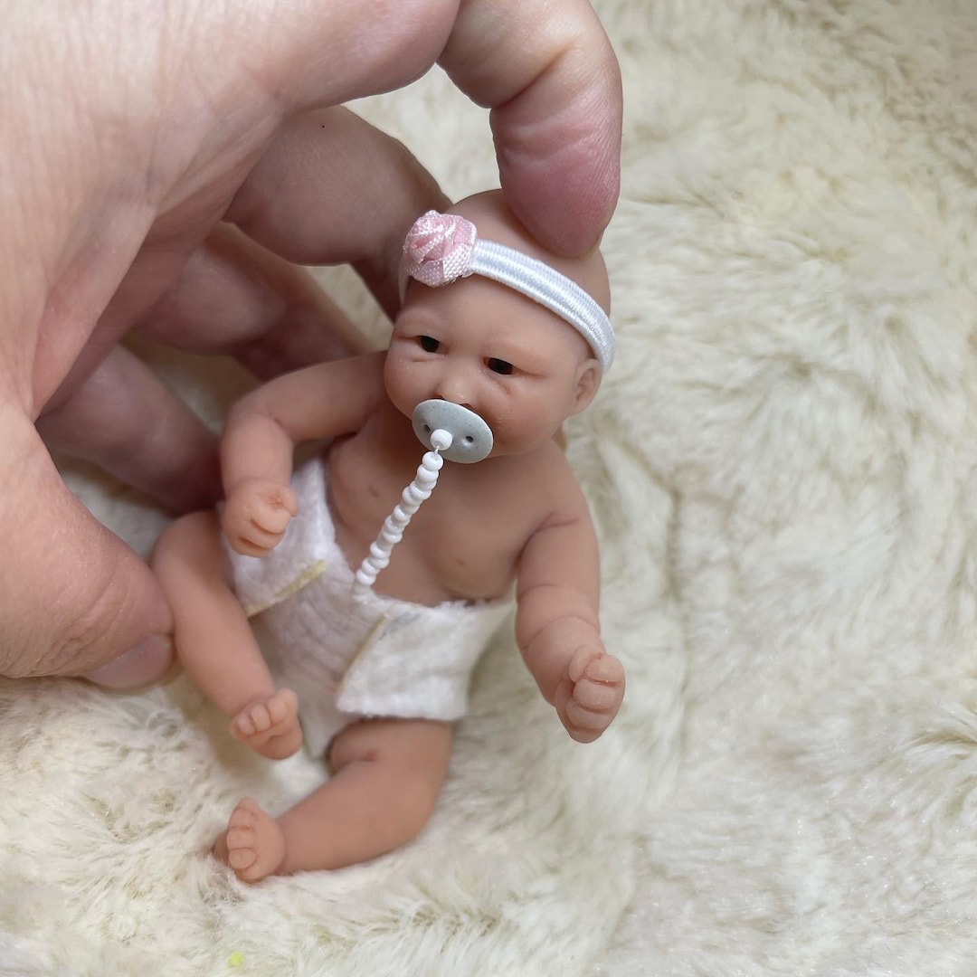 Full Body Mini Silicone Baby Nina - Etsy