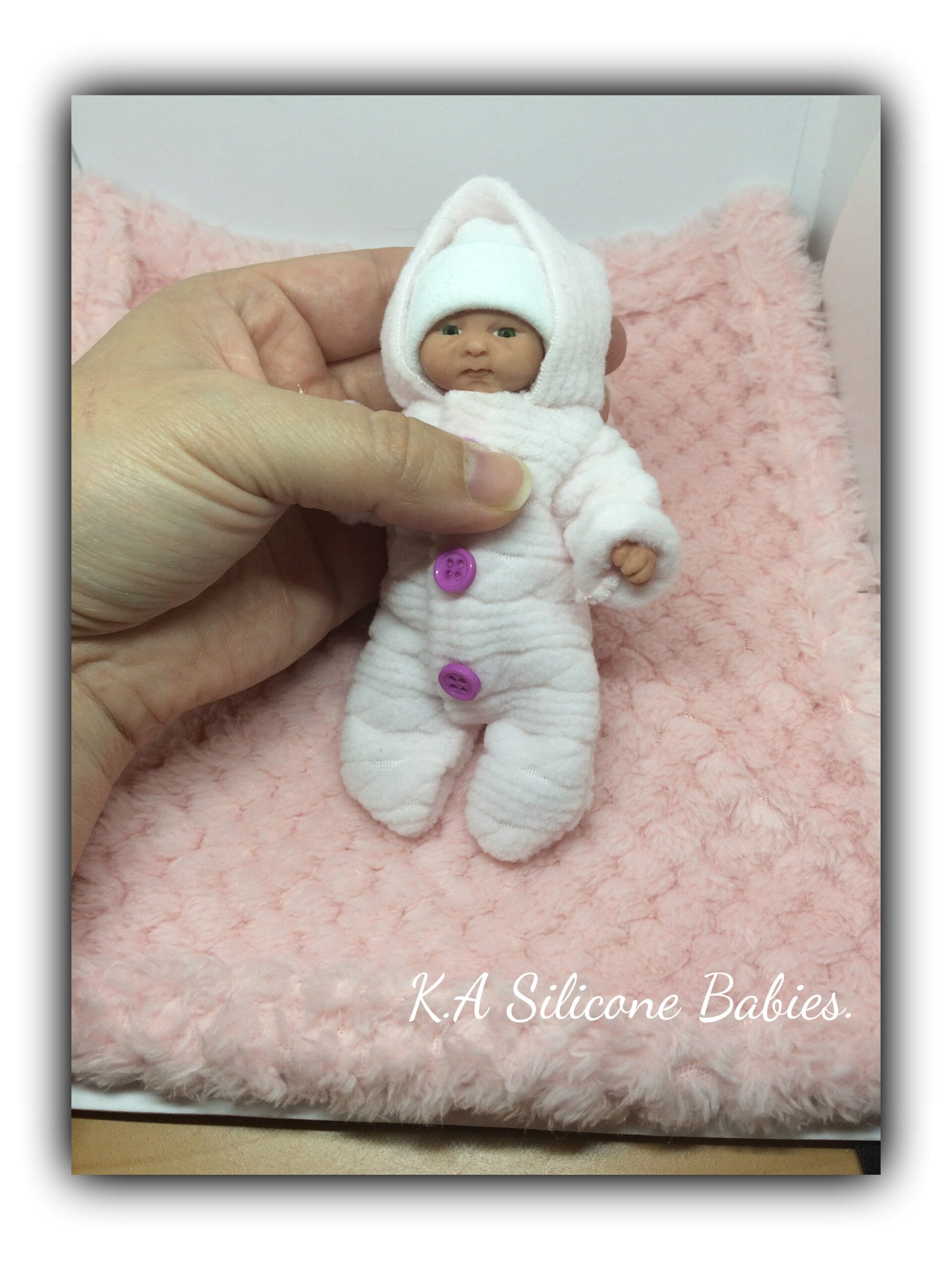 Full Body Mini Silicone Baby Jasmine 4.5inches. - Etsy