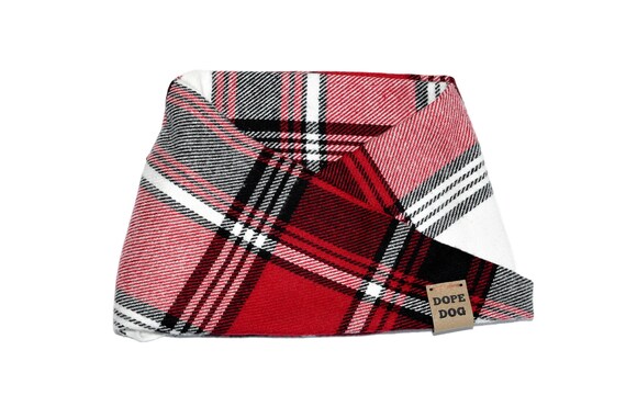 Red Velvet Dog Scarf Dog Christmas Christmas Dog Bandana | Etsy