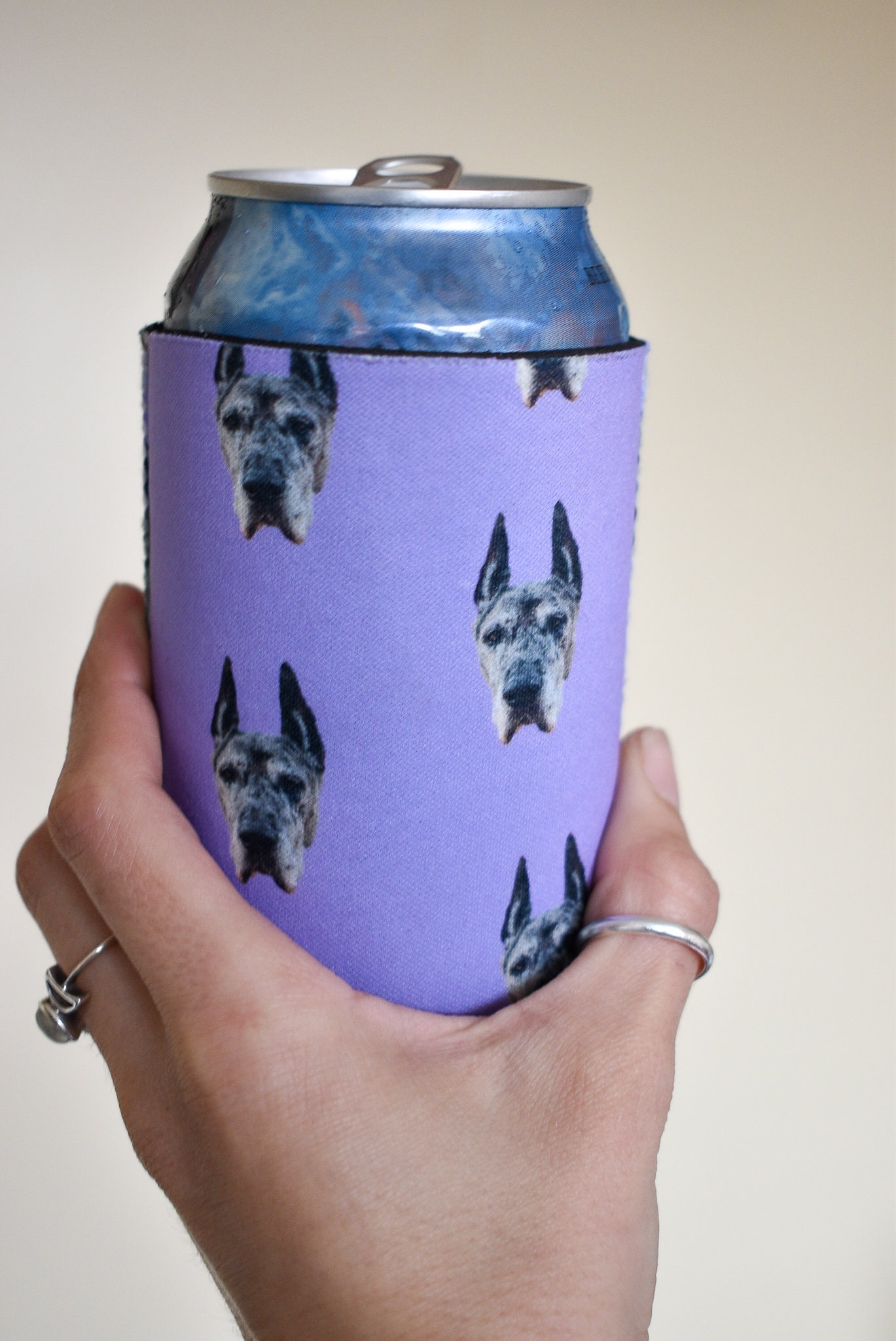 Custom Can Holder Dog Mom Gifts Dog Mom Can Holder Beer | Etsy