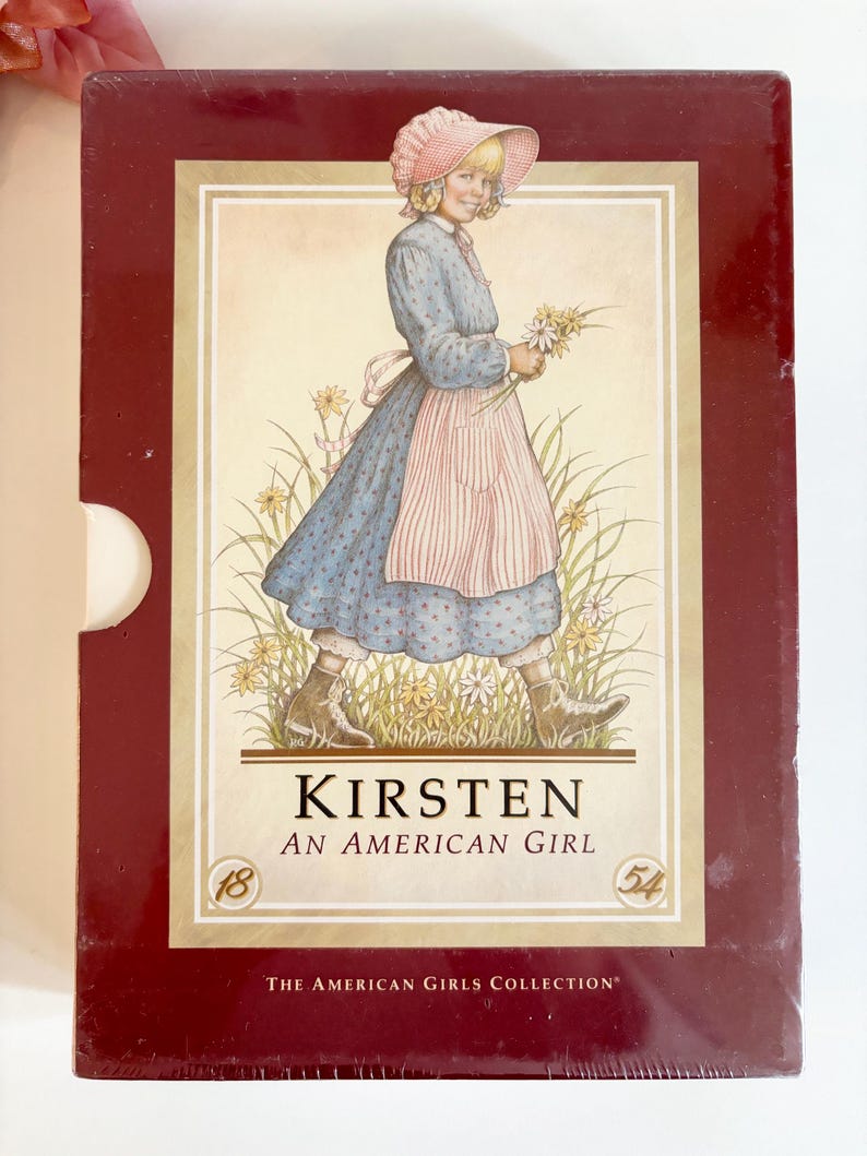 Vintage Sealed Kirsten's Collection American Girl Book Set With Case ...