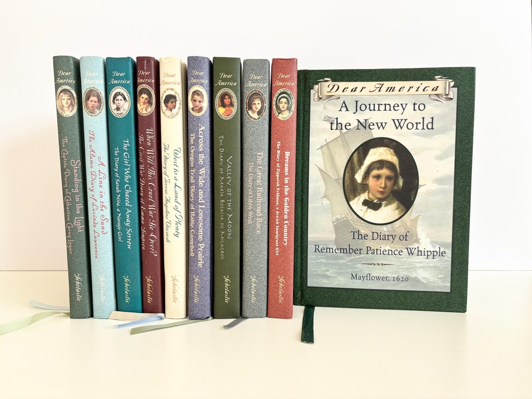 Dear America Vintage 90's Edition Hardcover Books, Set of 10 ...