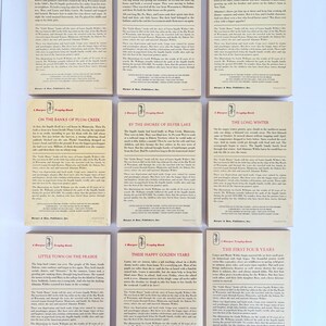 Little House Collection Book Set W/ Case // Laura Ingalls Wilder ...