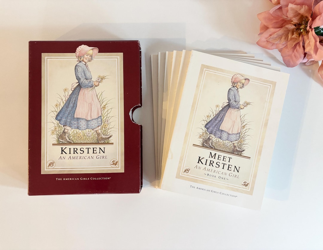 Kirsten's Collection American Girl Book Set Case // 1854 Pioneer ...