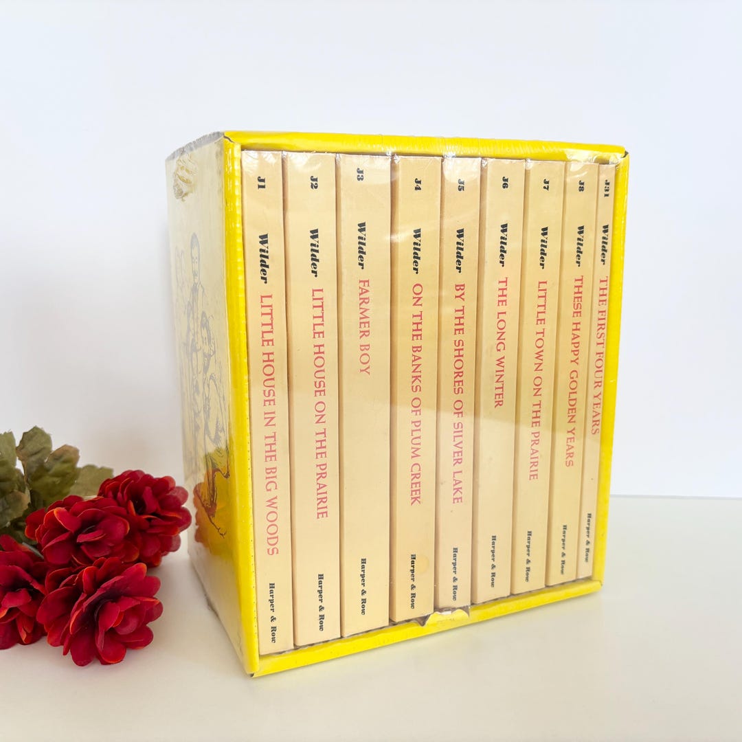 Vintage Sealed Little House Collection Book Set With Case // Laura ...