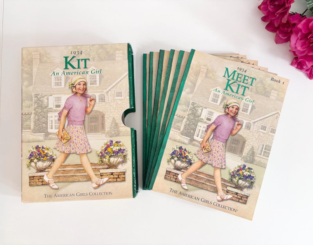 Kit's Collection American Girl Book Set With Case // 1934 Great ...