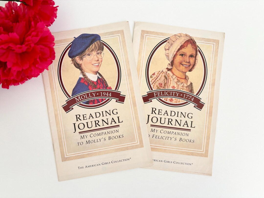 Felicity & Molly Vintage American Girl Reading Journals, Set of 2 ...