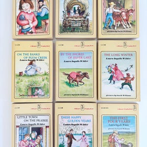 Little House Collection Book Set W/ Case // Laura Ingalls Wilder ...