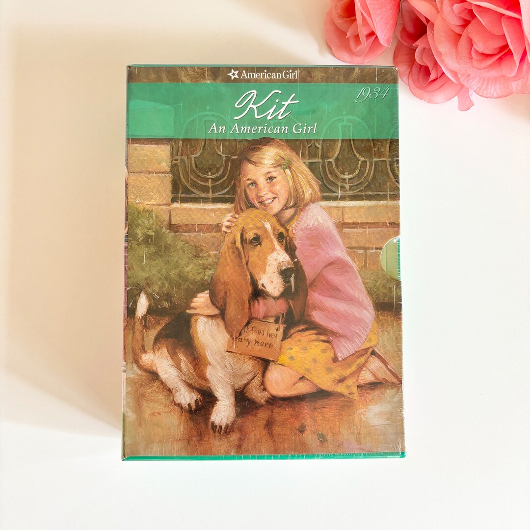 Vintage Sealed American Girl Kit Kittredge Book Set With Case // Kit's ...