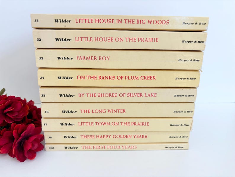 Little House Collection Book Set W/ Case // Laura Ingalls Wilder ...