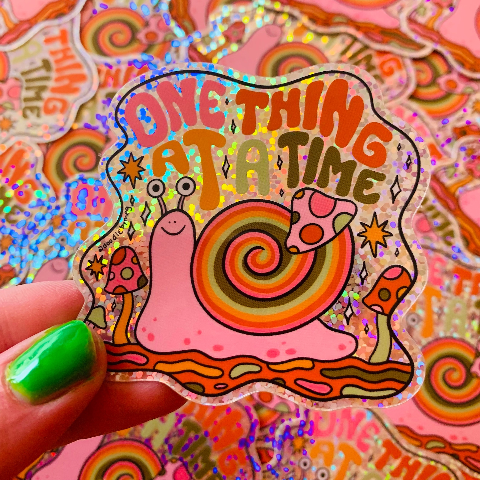 One Thing at a Time Sticker - Etsy