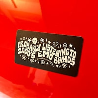 MCR Bumper Sticker OR Magnet: Three Cheers for Sweet Revenge - Emo ...