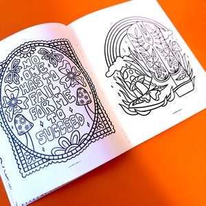 A Doodle Filled Coloring Book - Etsy
