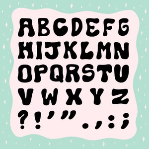 Doodle Font - Etsy