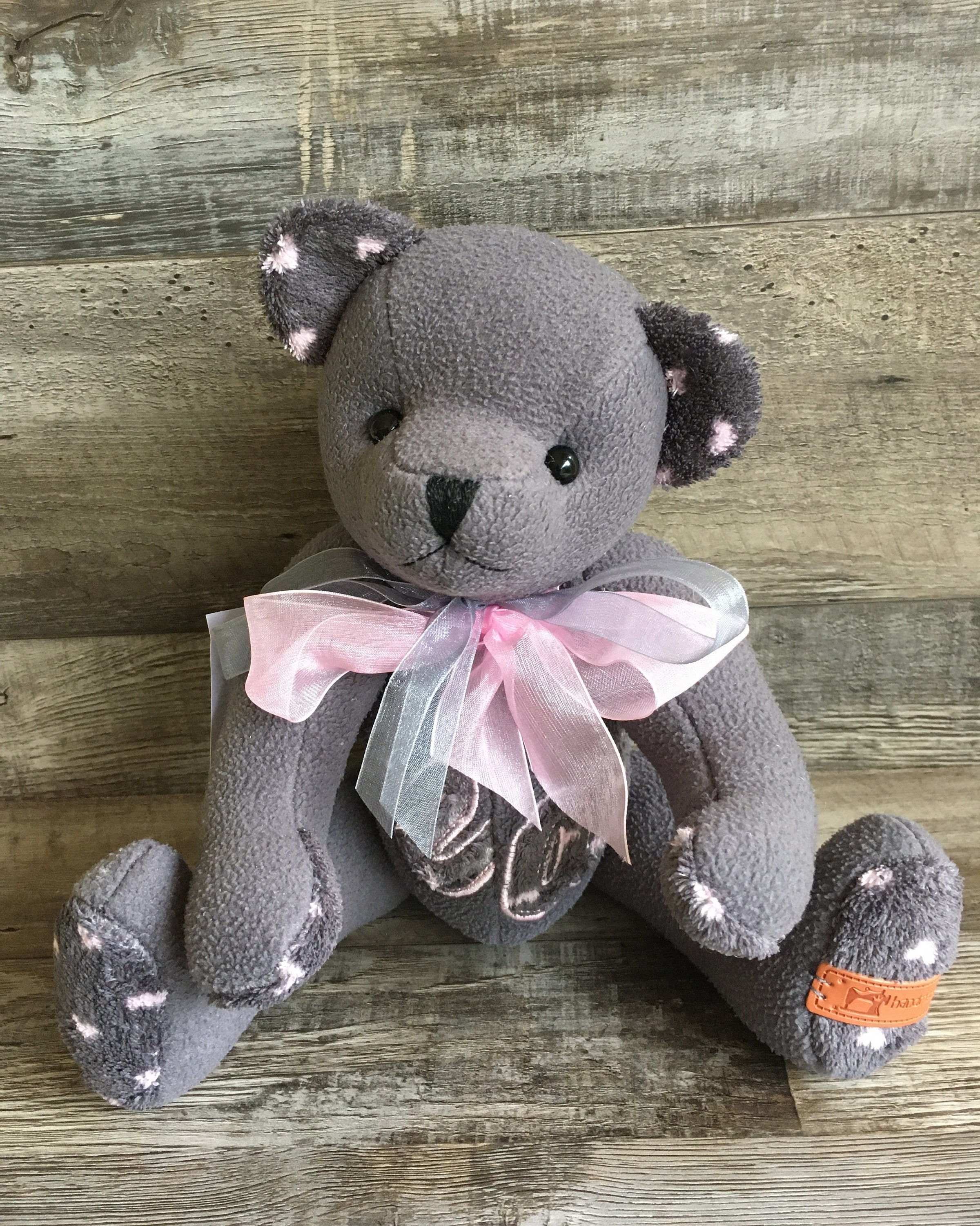 Handmade Memory Bear - Etsy
