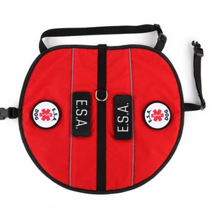 Emotional Support Animal Harness E.S.A. Vest Assistance Animal ...