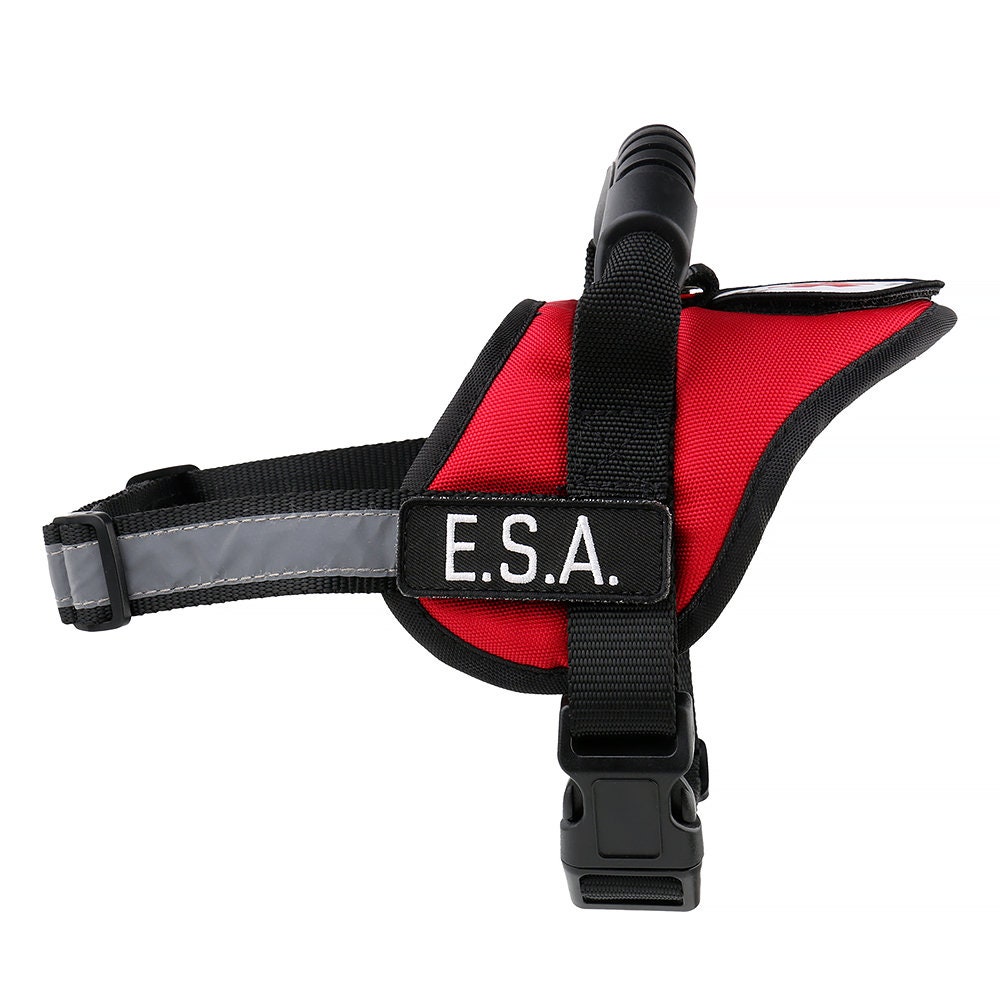 Emotional Support Animal E.S.A. Dog Harness Reflective - Etsy