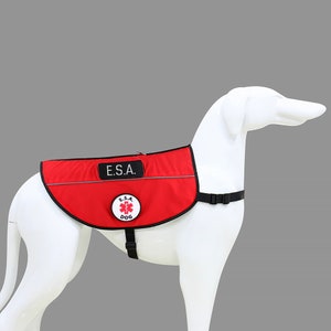 Emotional Support Animal Harness E.S.A. Vest Assistance Animal ...