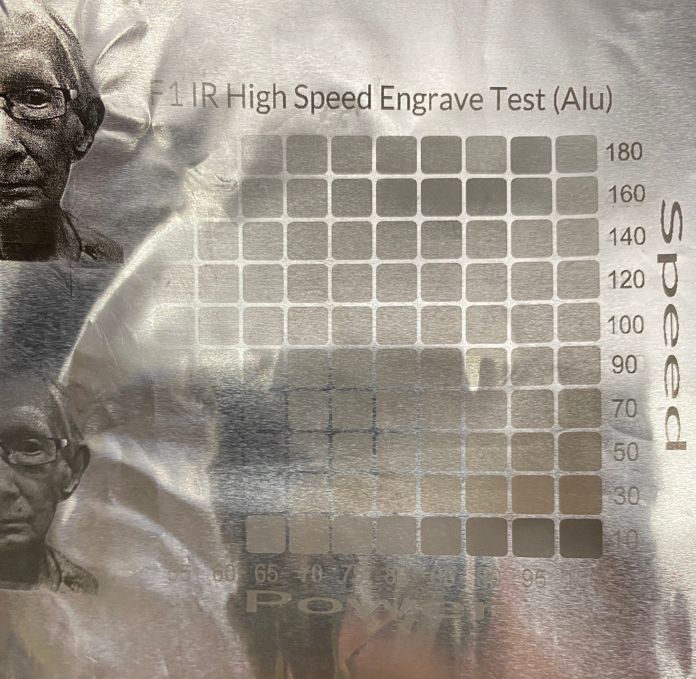 Xtool F1 Test Grid: Engraving & Cut for Wood, Metal, Tile (digital ...