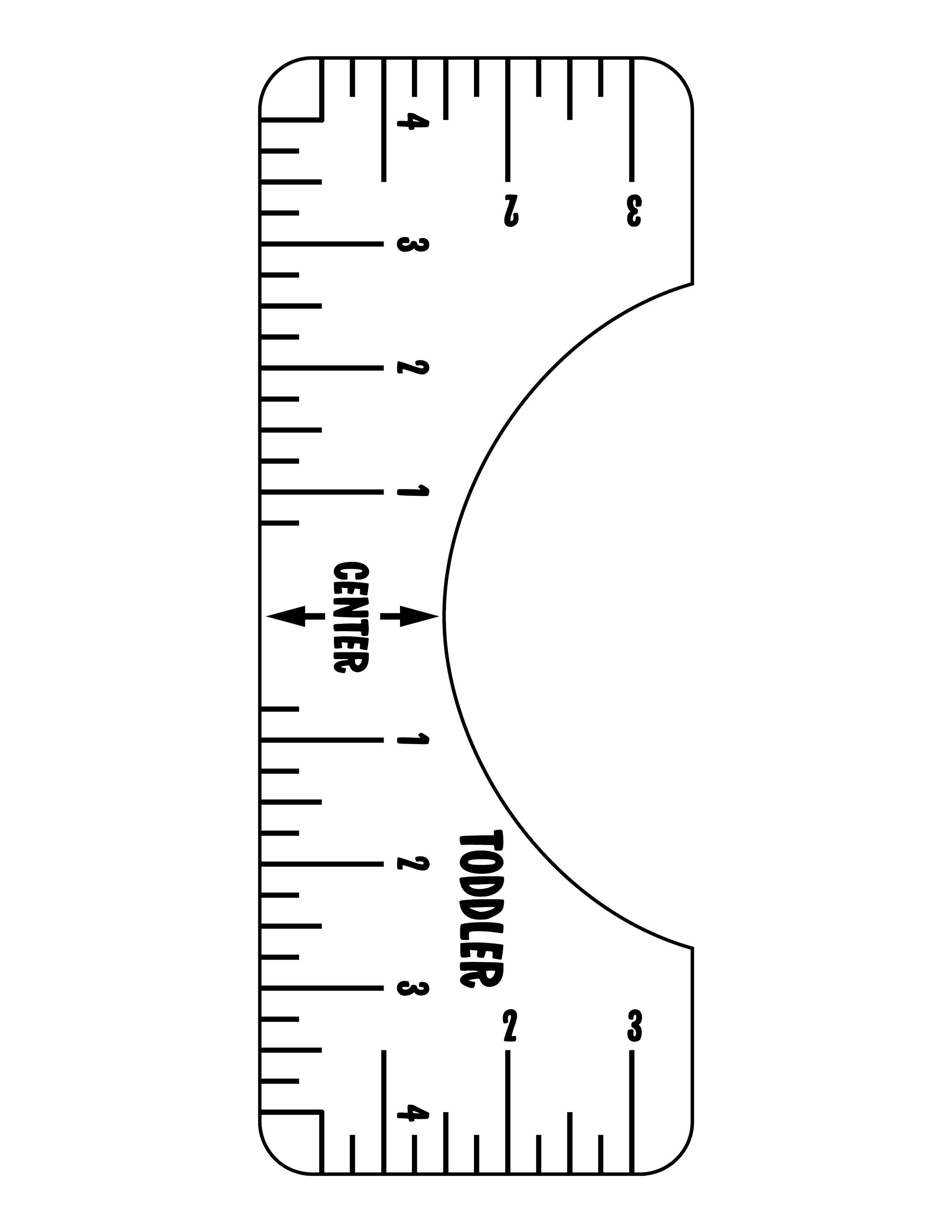 T-shirt Alignment Guide for Iron-on (infant, Toddler, Youth and Adult ...
