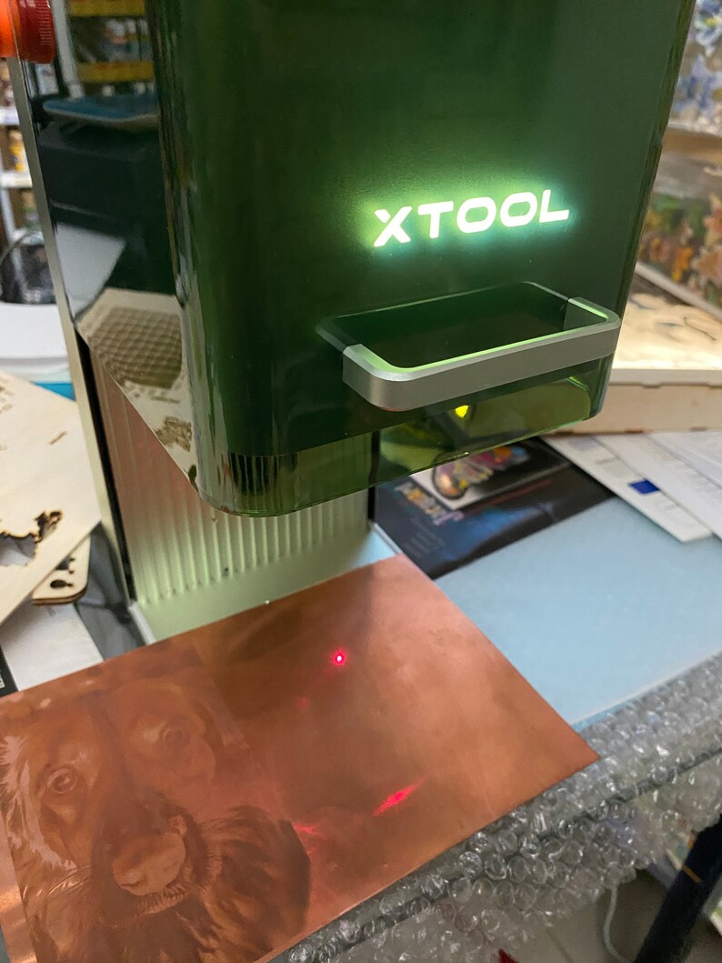 Xtool F1 Test Grid: Engraving & Cut for Wood, Metal, Tile (digital ...