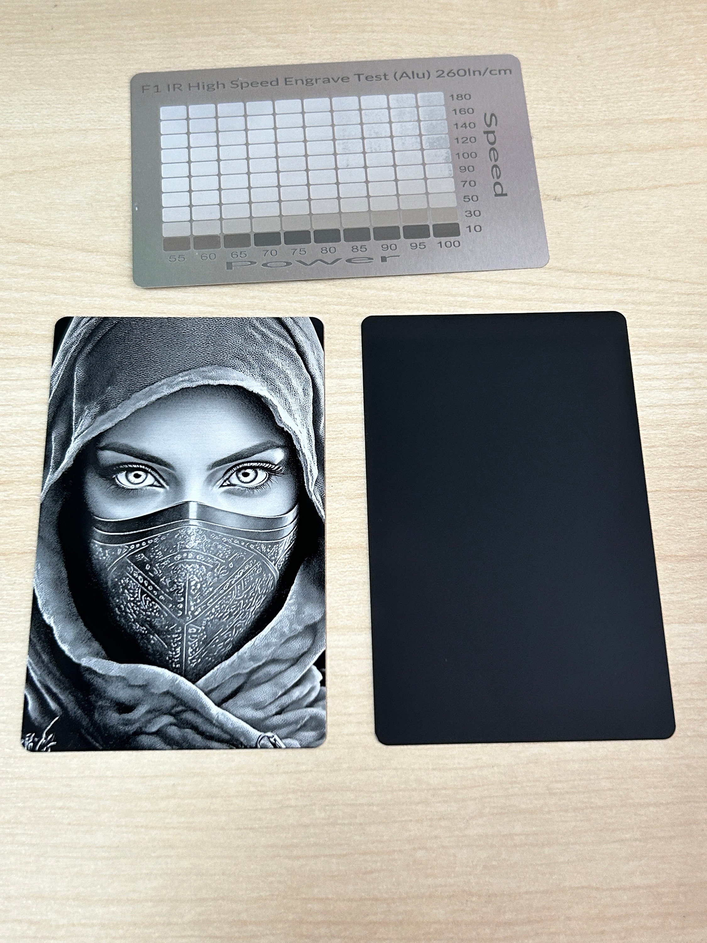 Xtool F1 Test Grid: Engraving & Cut for Wood, Metal, Tile (digital ...