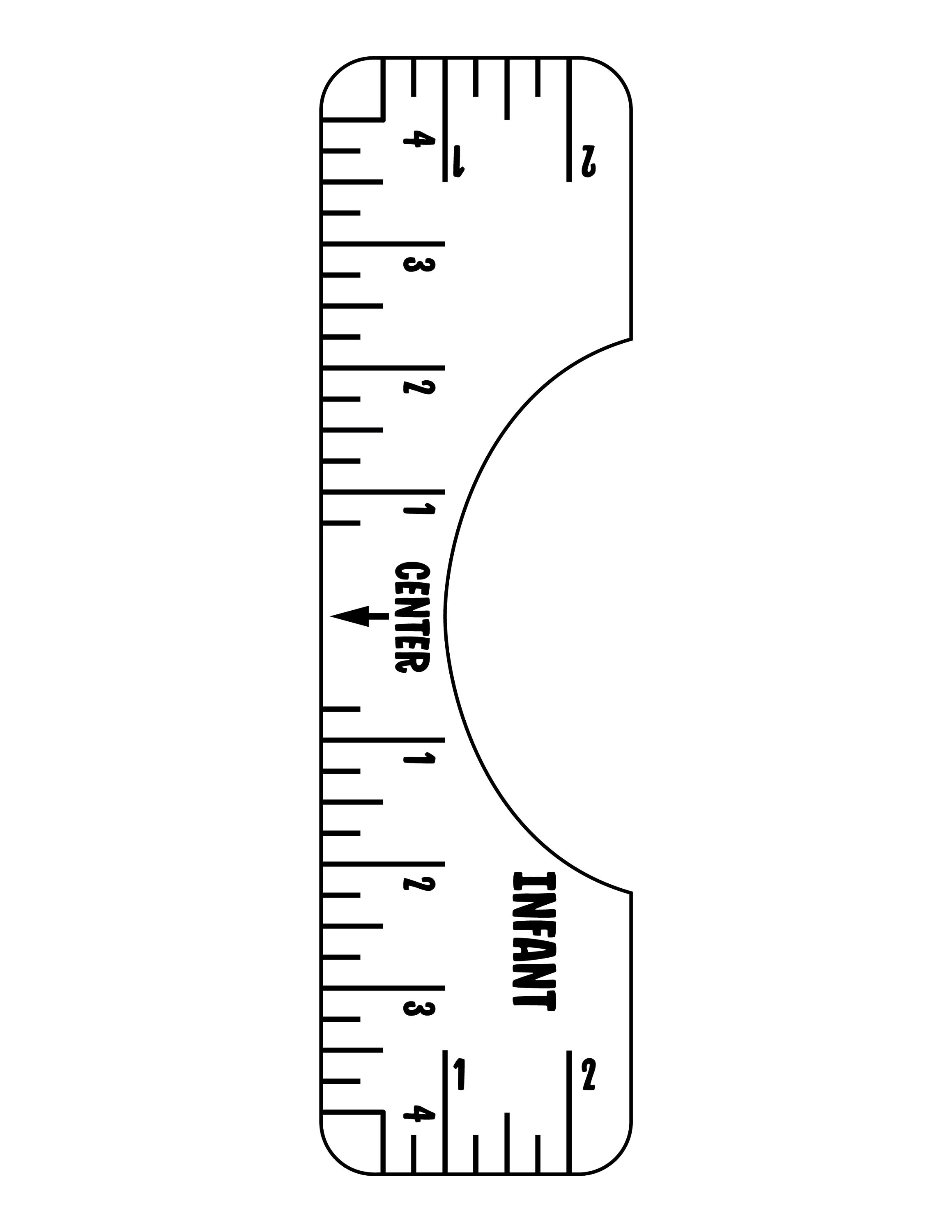 T-shirt Alignment Guide for Iron-on (infant, Toddler, Youth and Adult ...