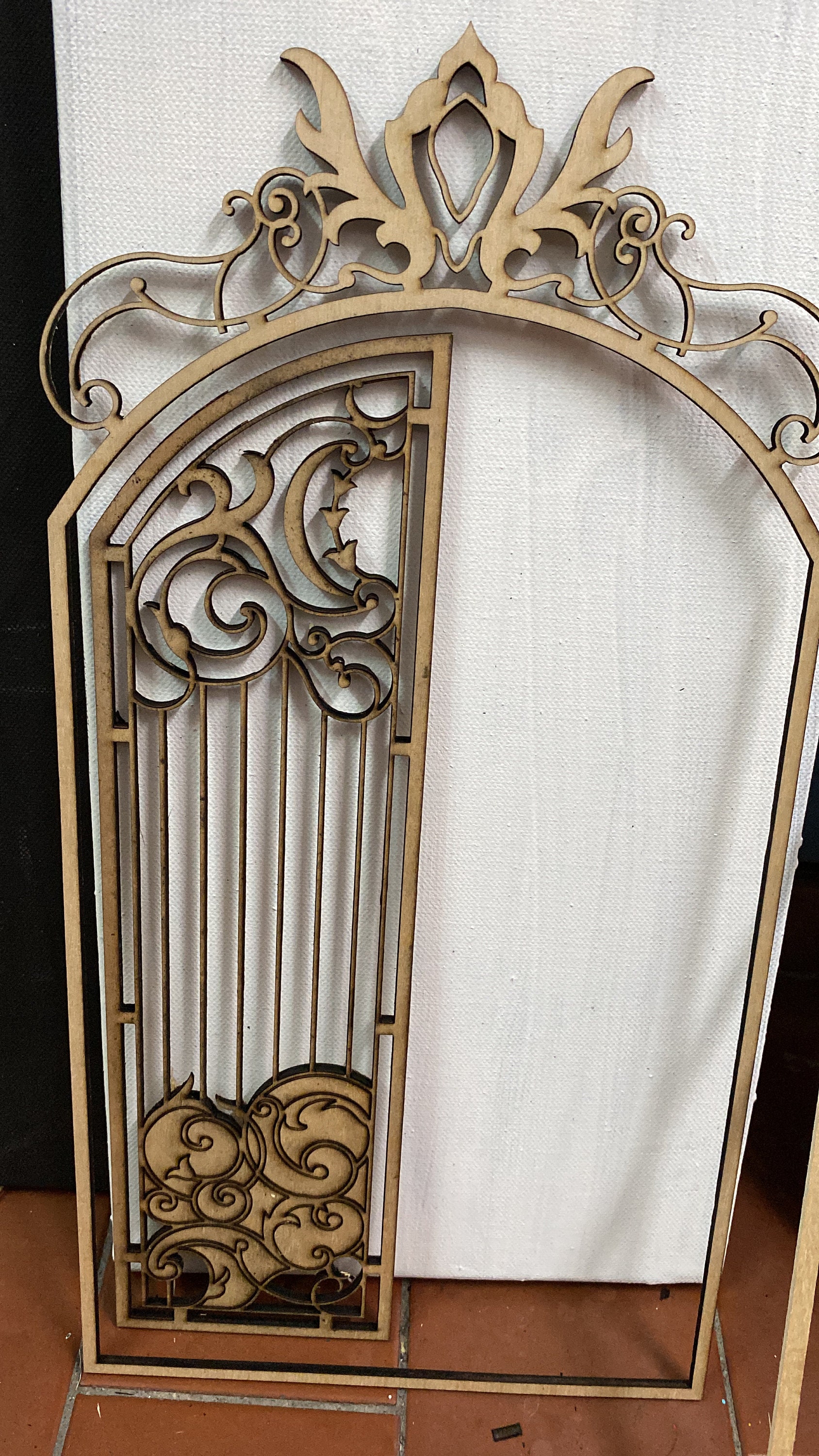 2 Forged Gate Designs With Header or Frame Around Gate. - Etsy