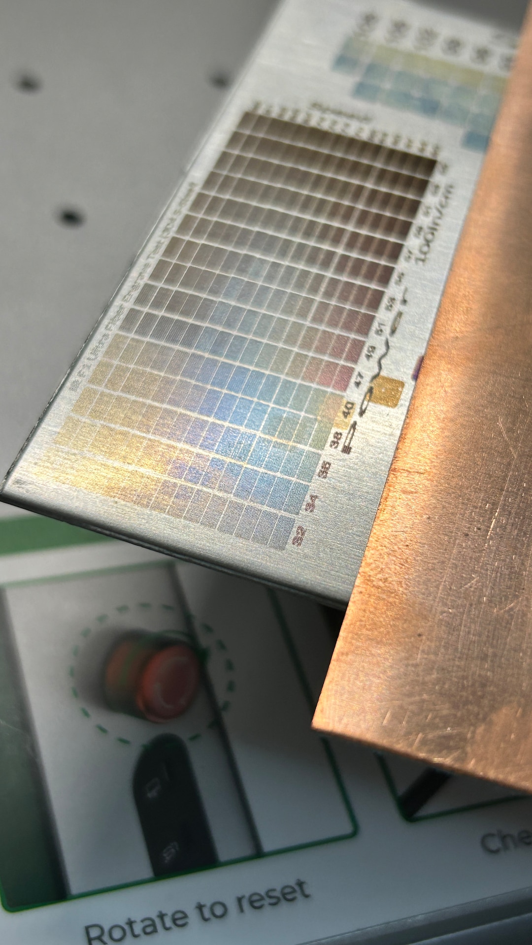 Xtool F1 Ultra Fiber Laser Test Grid: Metal Color Engraving (XCS Ver.2. ...