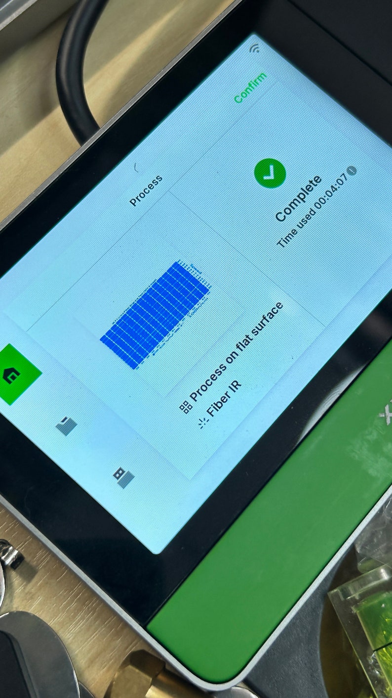 Xtool F1 Ultra Fiber Laser Test Grid: Metal Color Engraving (XCS Ver.2. ...