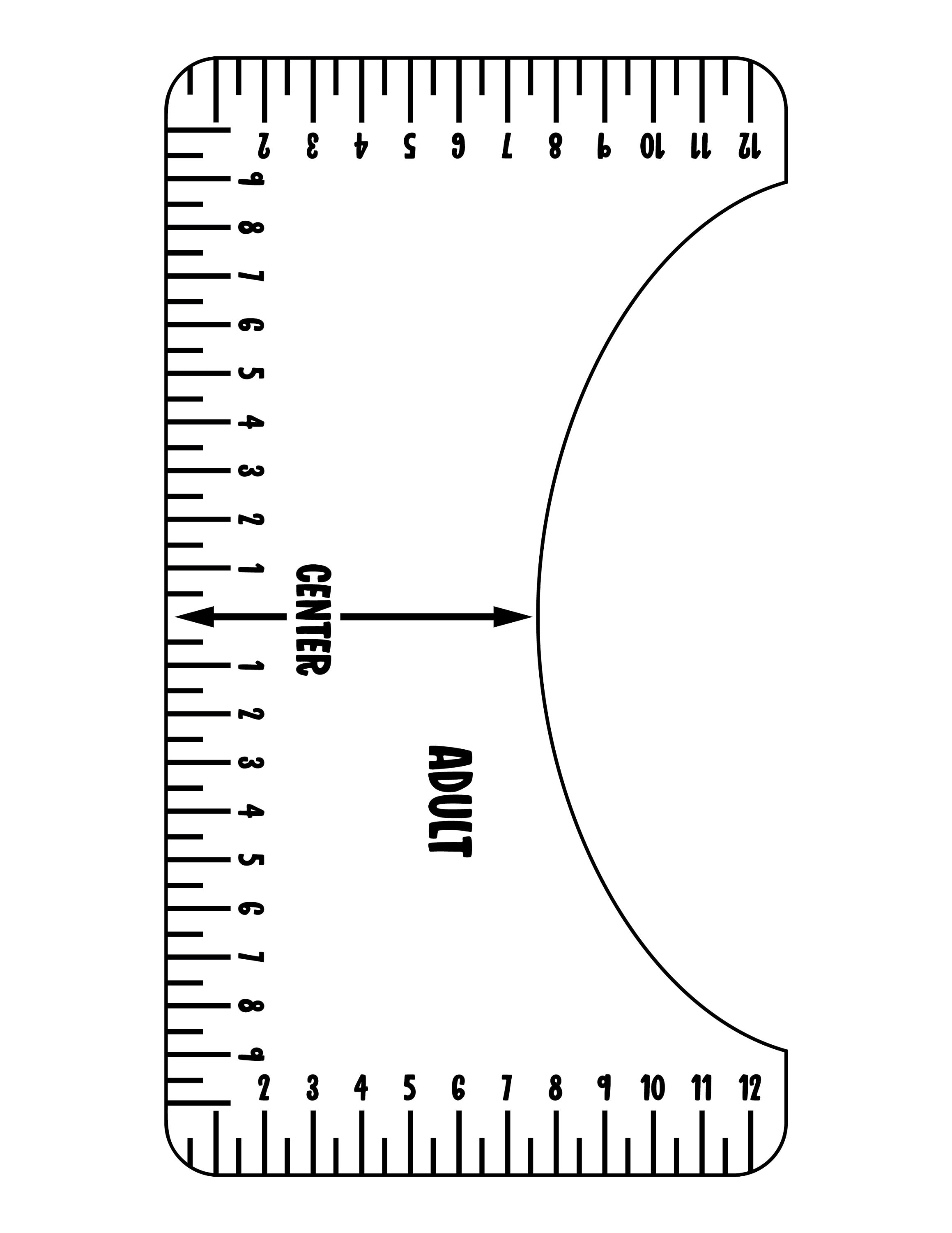 T-shirt Alignment Guide for Iron-on (infant, Toddler, Youth and Adult ...