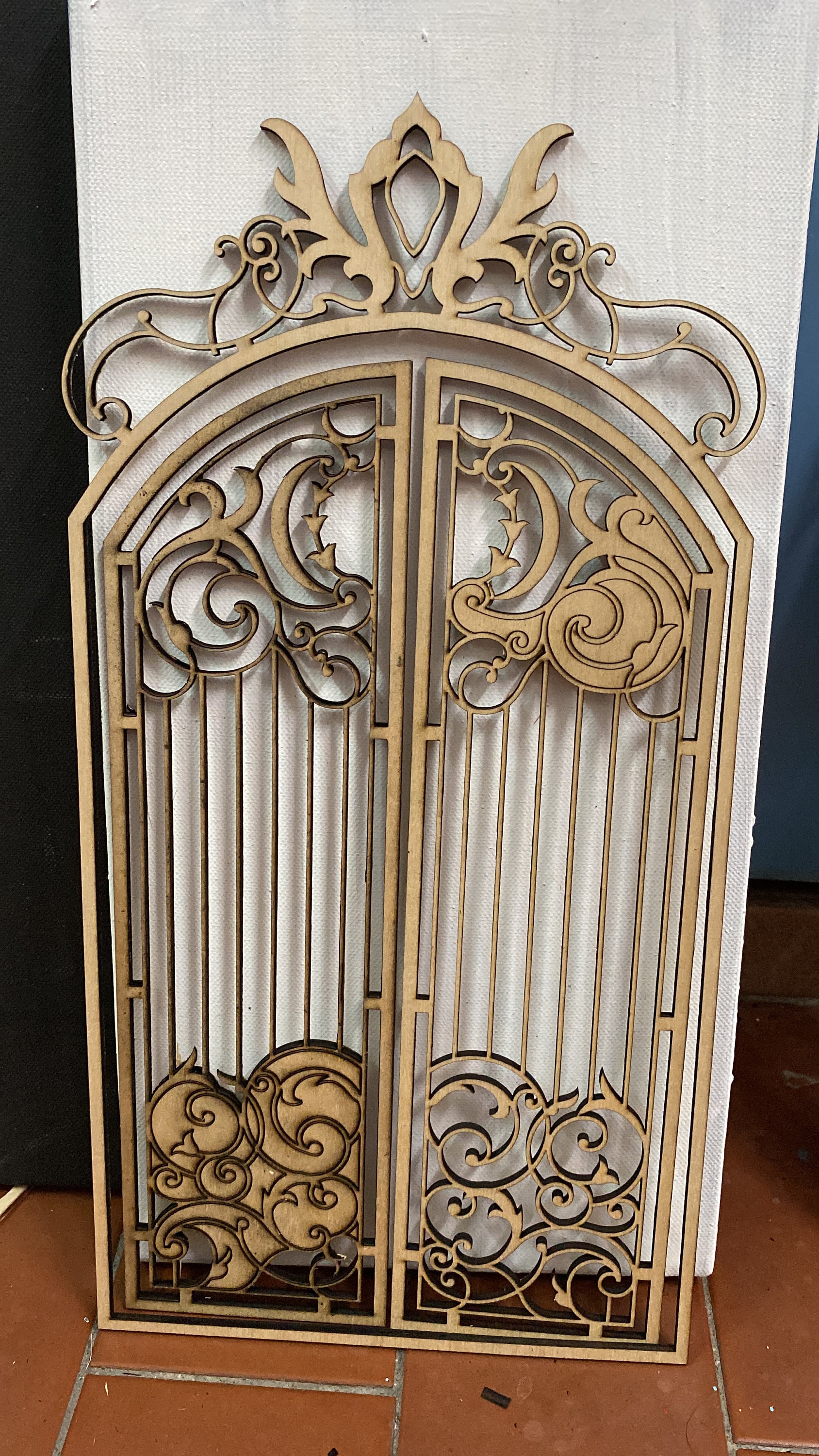 2 Forged Gate Designs With Header or Frame Around Gate. - Etsy