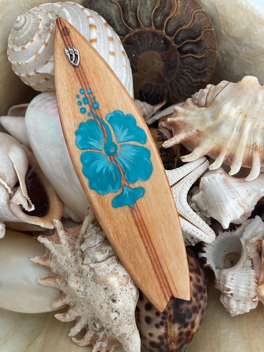 Vintage Style Surfboard Mezuzah Case, Perfect for a Beach House, Ocean ...
