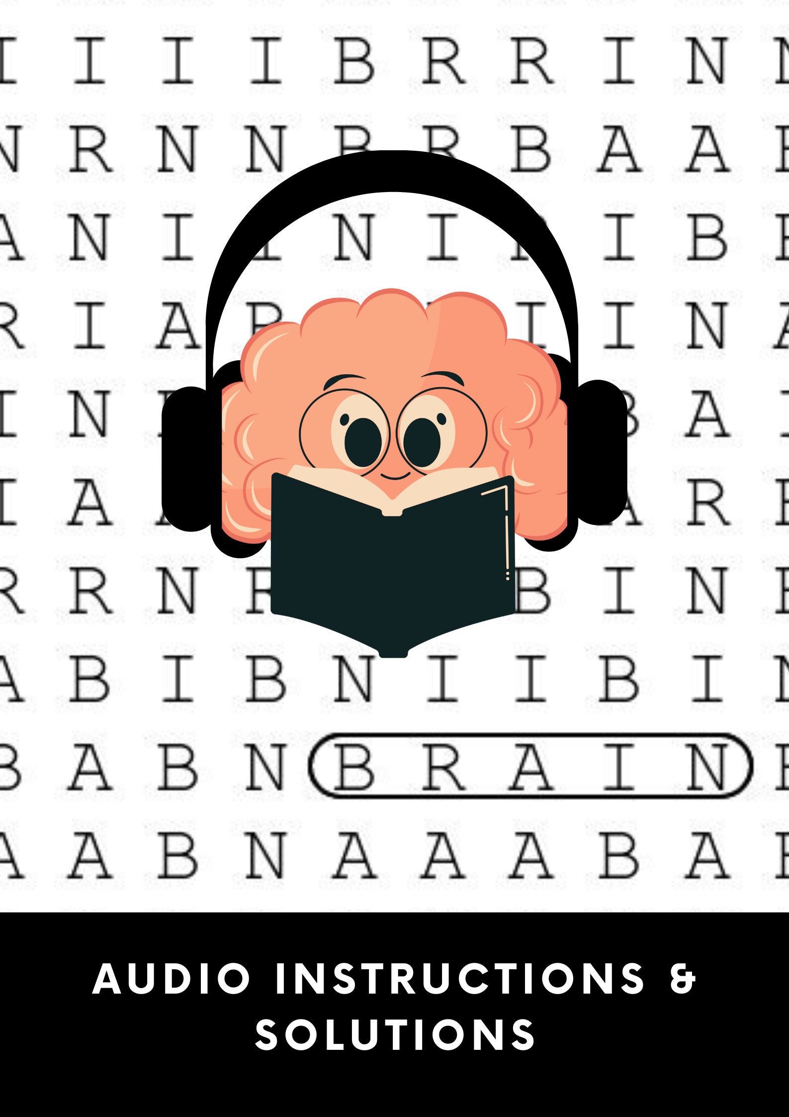 Brain Game 3-level Word Search Challenge - Find the Brain - Printable ...