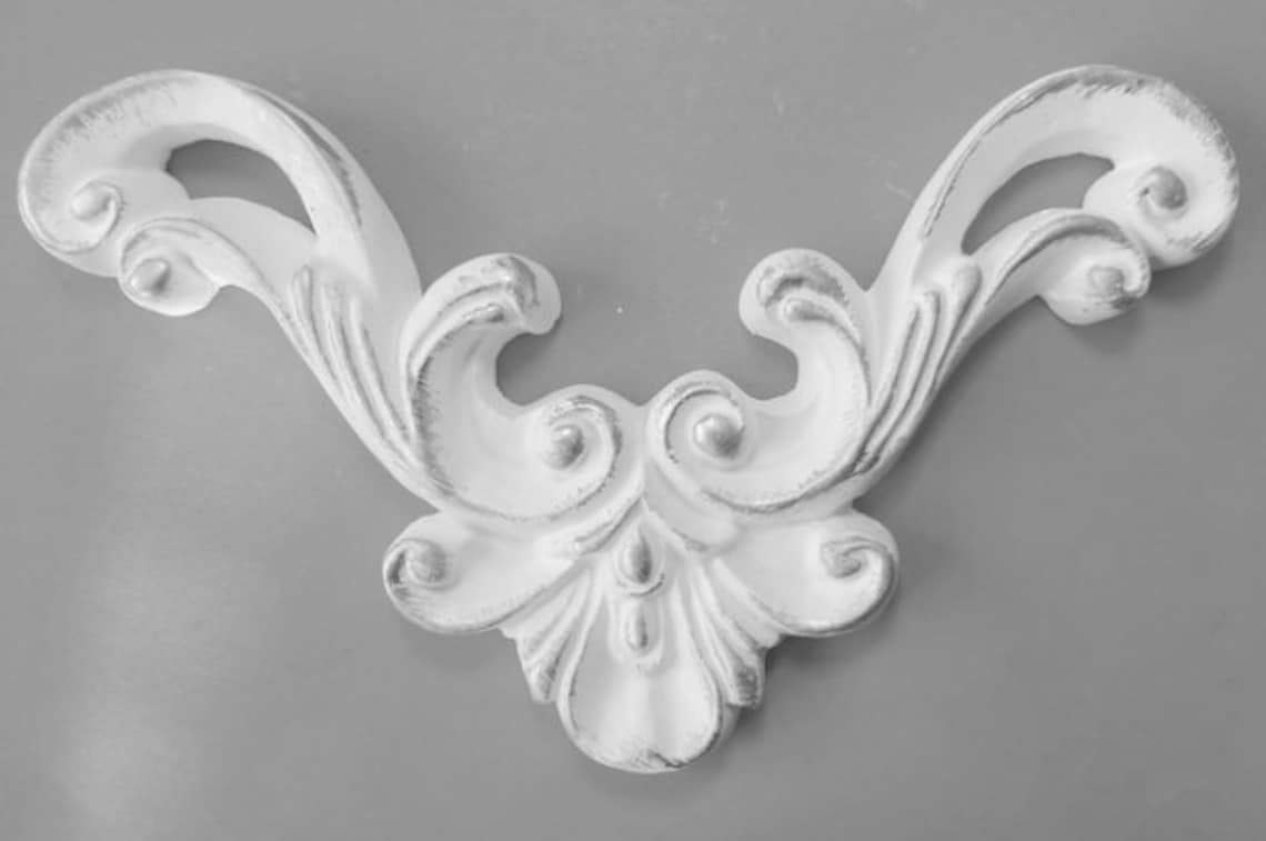 Gips Verzierung Dekor Ornament Stuck gips Relief Stuckdekor Ecke ...