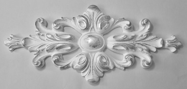 Gips Verzierung Dekor Ornament Stuck gips Relief Stuckdekor - "Rokoko ...