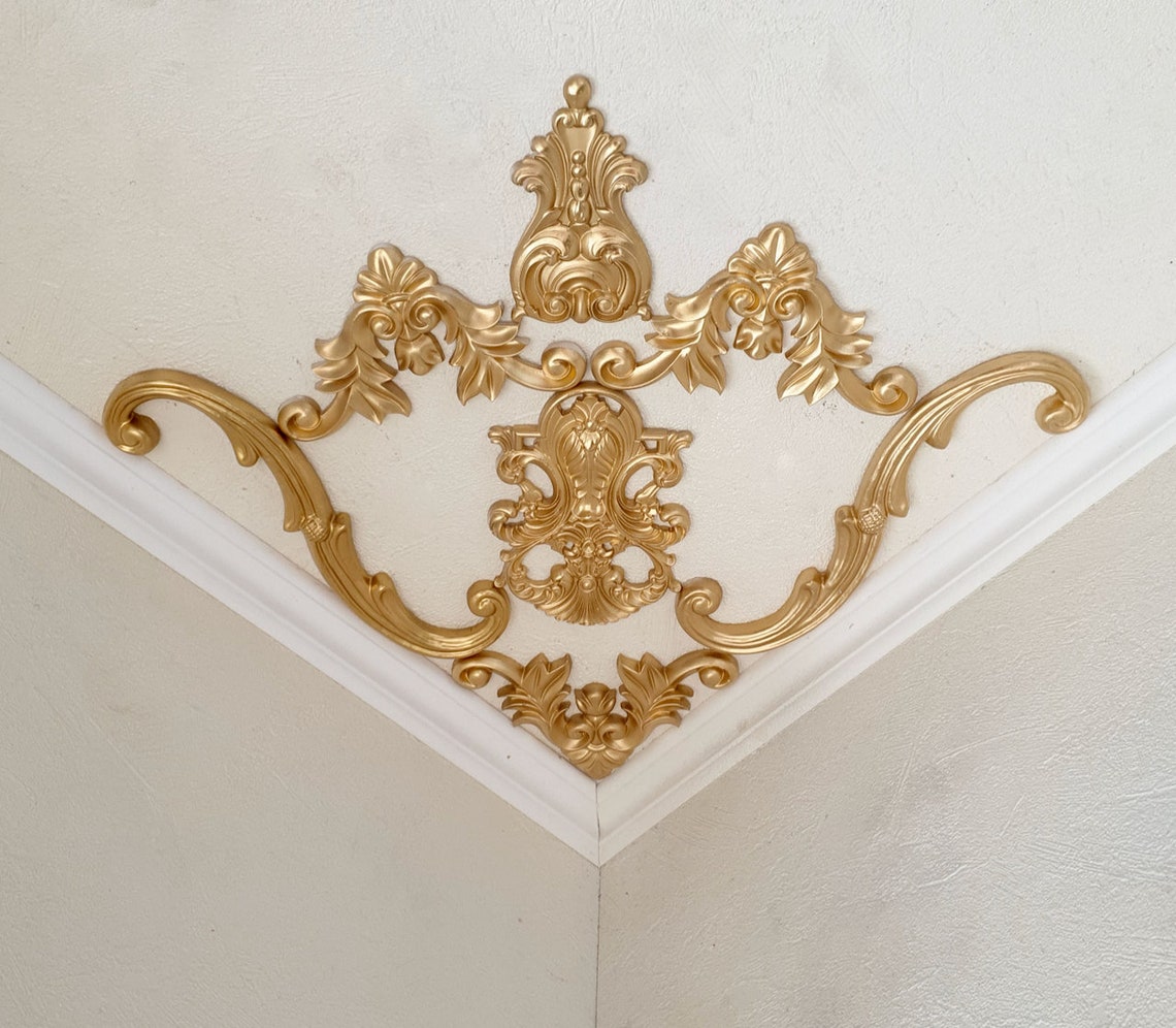 Fantastic Stucco Corner for the Ceiling in White, Gold or Silver - Etsy