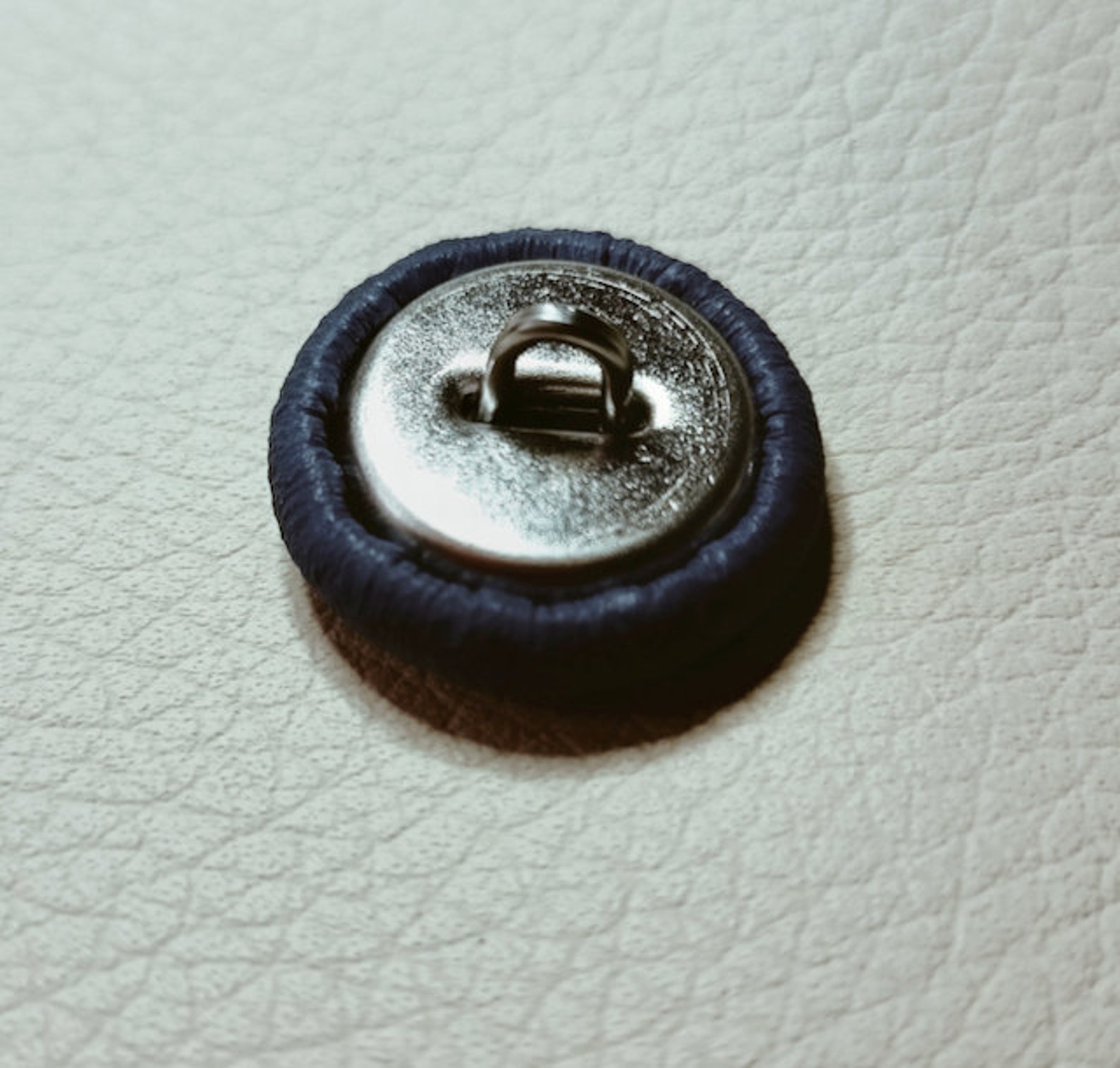 Button, Buttons, Eyelets, Upholstery Button, Leather, Black - Etsy