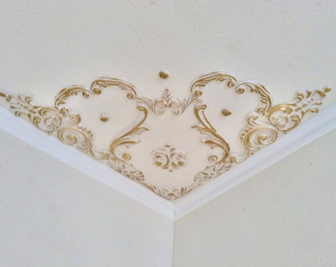 Fantastic Stucco Corner for the Ceiling in White or Gold - Etsy
