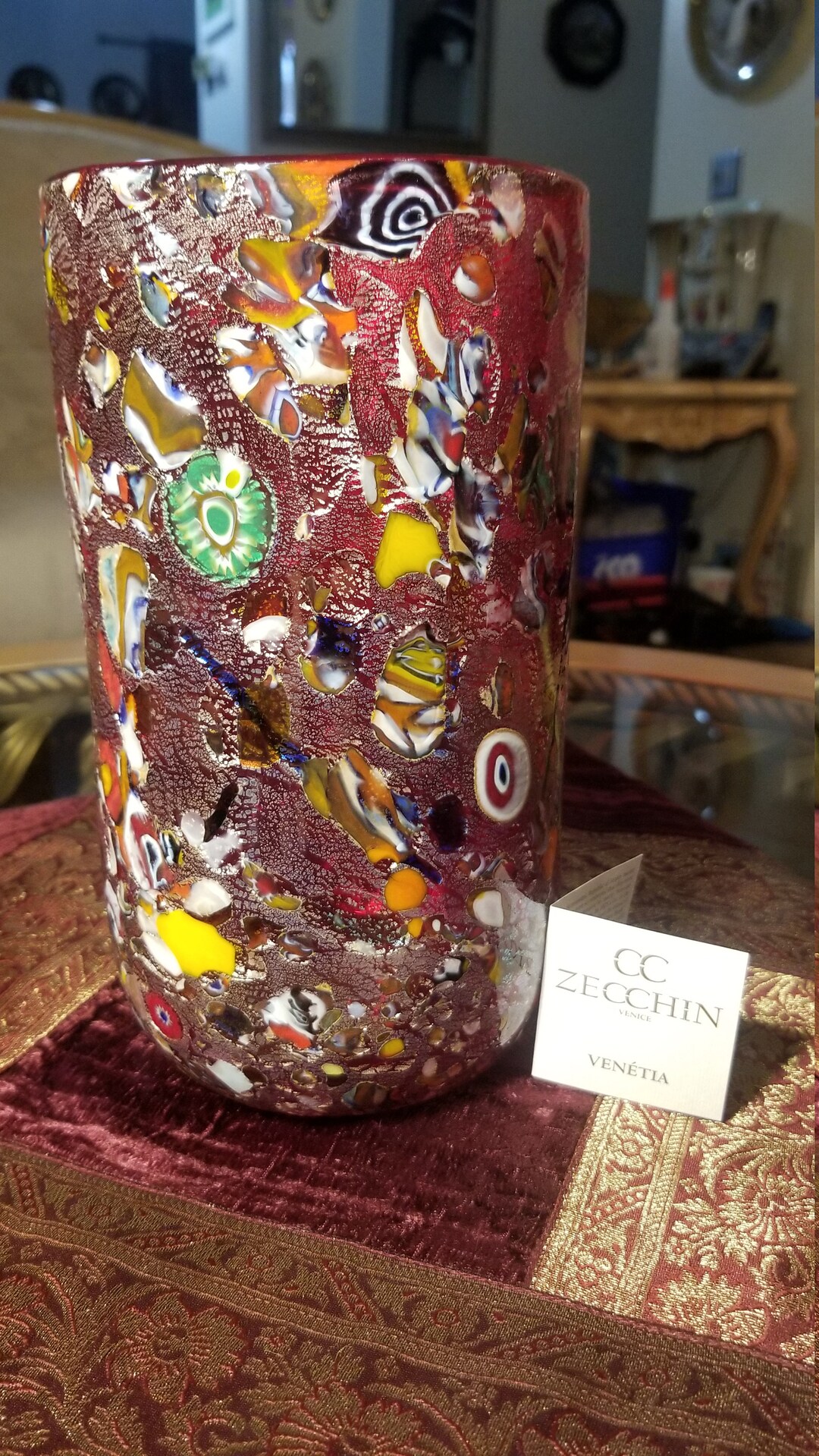 CC Zecchin Goccia Murano Glass Mellifori Red Vase. - Etsy